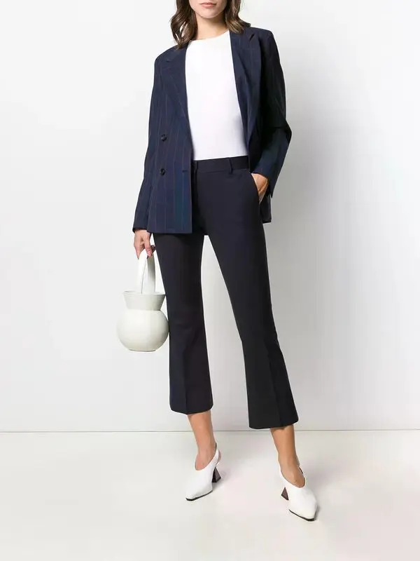 Alberto Biani Cropped Slim-fit Trousers