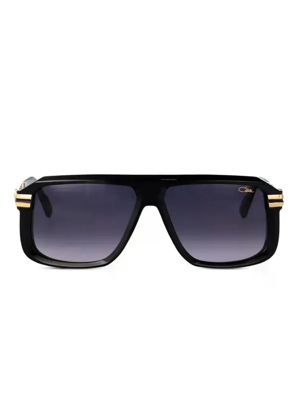Cazal Logo-print Sunglasses - Black