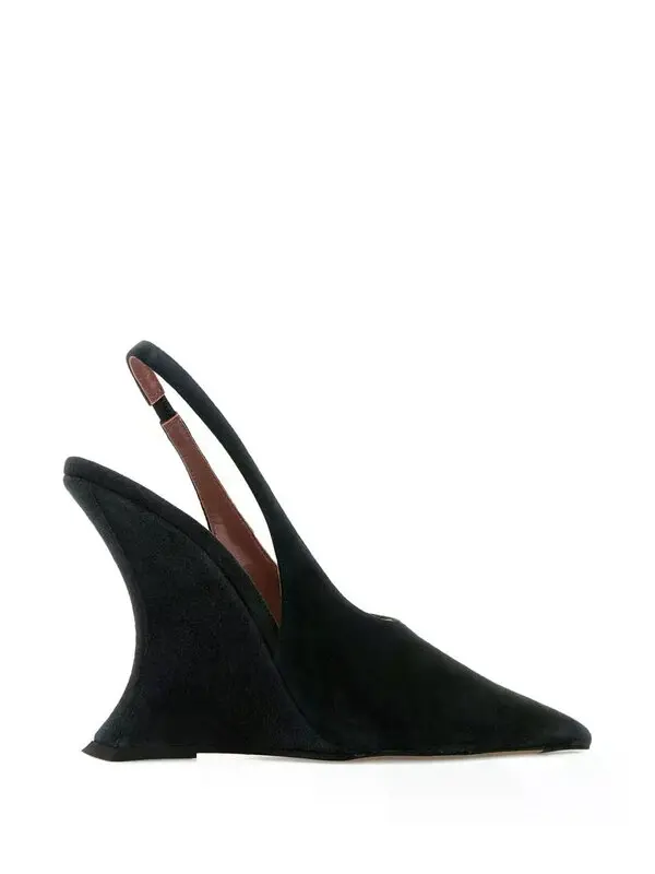 Paris Texas Slingback Wedge Heel Pumps