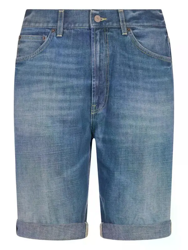 DONDUP Washed Denim Shorts
