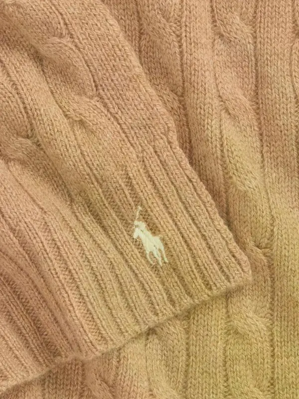 Polo Ralph Lauren Cable-knit Scarf - Brown