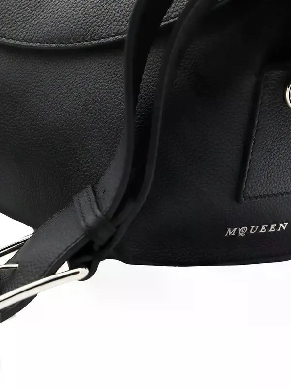 Alexander McQueen Large Sling T-bar Crossbody Bag - Black