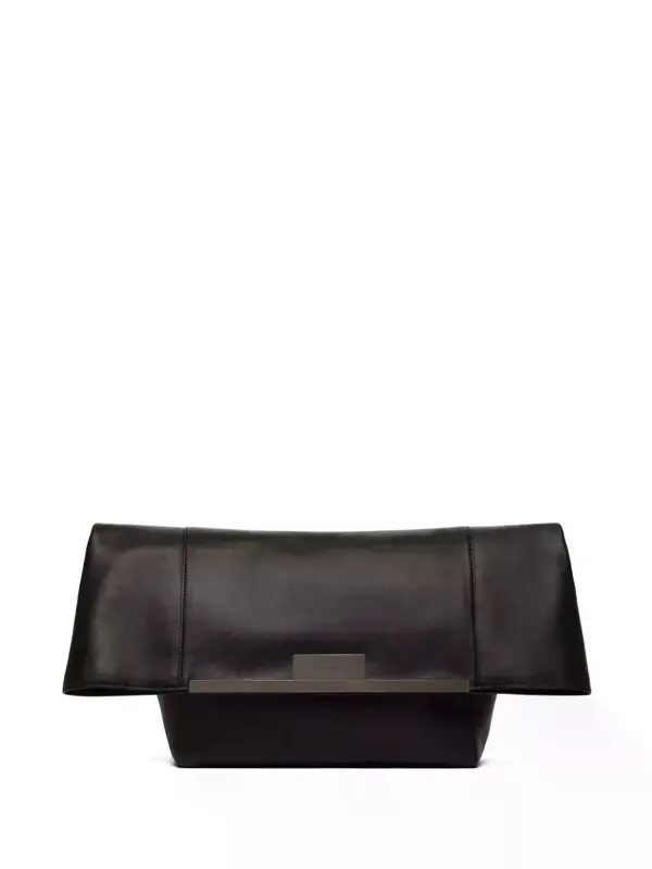 Max Mara Folded Leather Crossbody Bag