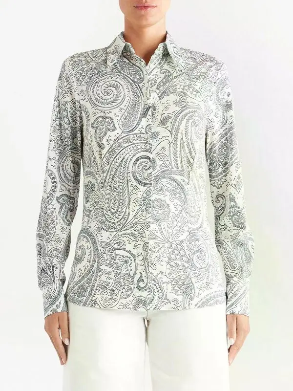 Etro Paisley Print Button-up Shirt