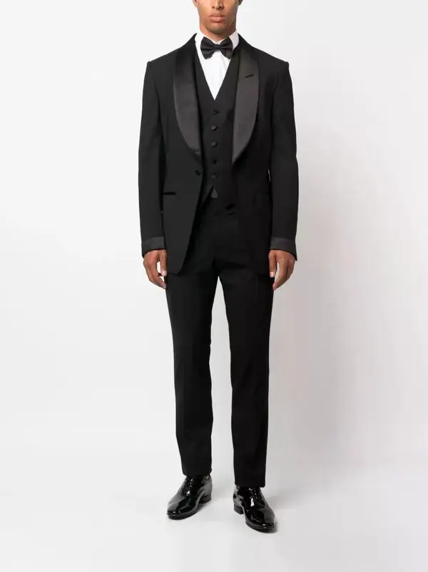 Tagliatore Button-down Cotton Waistcoat