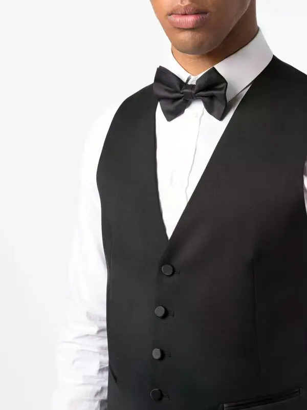 Tagliatore Button-down Cotton Waistcoat