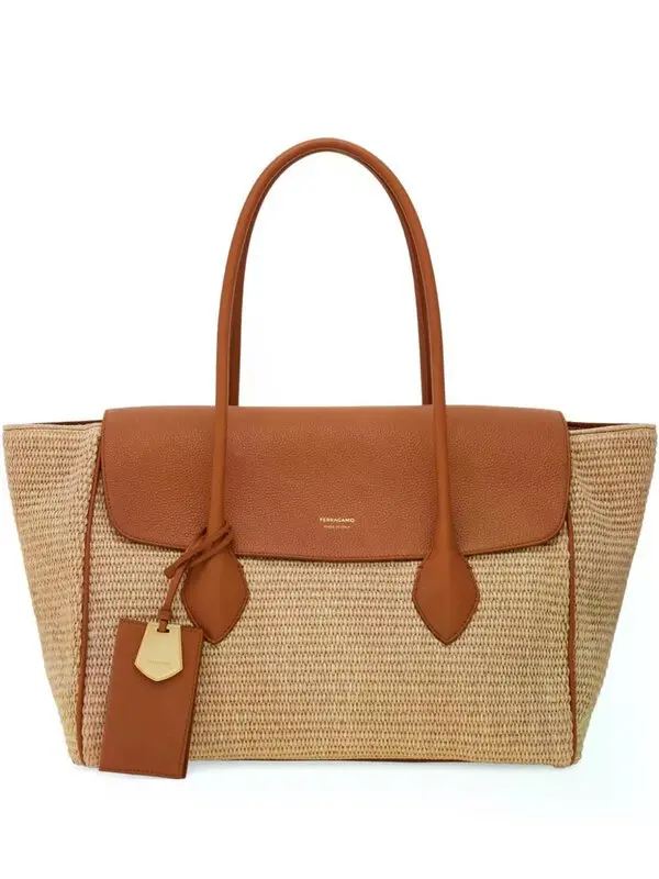 FERRAGAMO Large East-west Tote