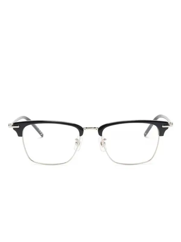 Montblanc Square-frame Eyeglasses - Black