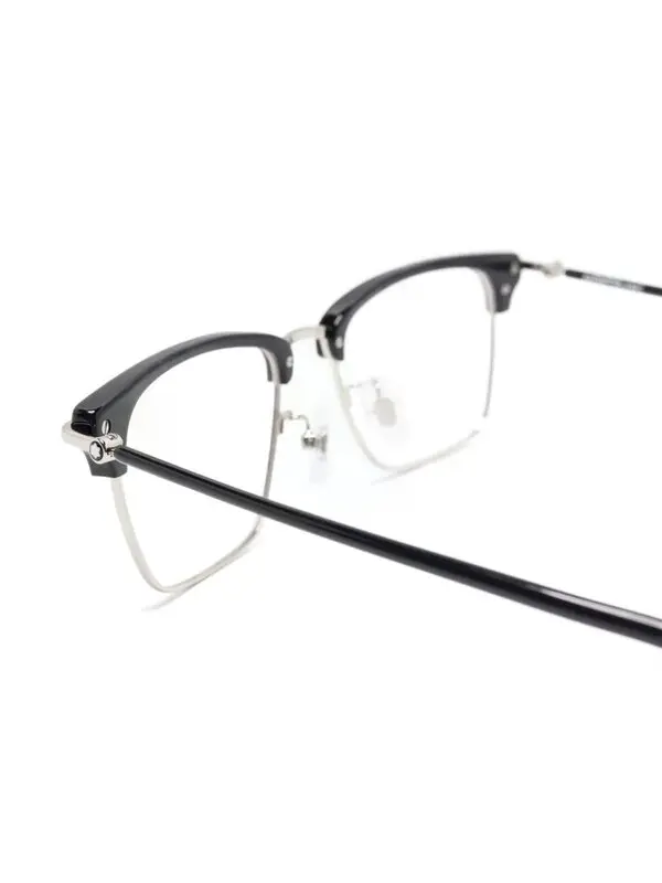 Montblanc Square-frame Eyeglasses - Black