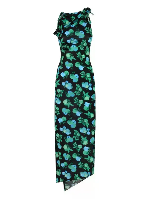 Coperni Floral-print Midi Dress