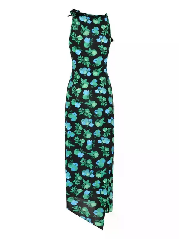 Coperni Floral-print Midi Dress