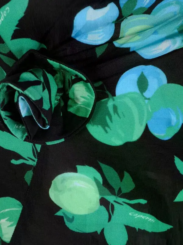 Coperni Floral-print Midi Dress