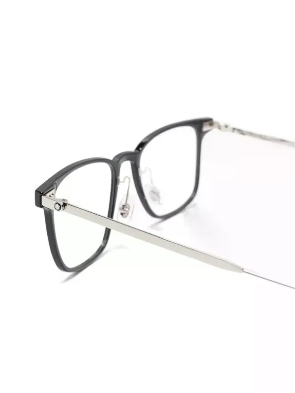 Montblanc Square Frame Eyeglasses - Black