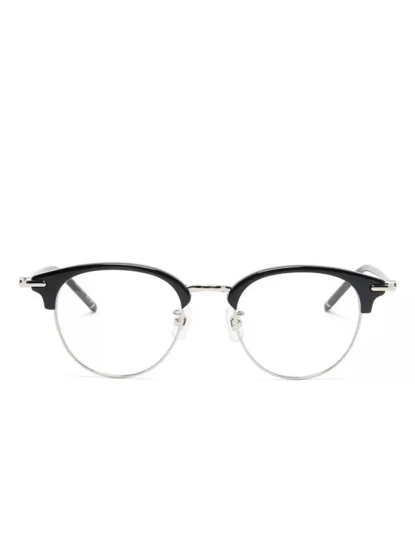 Montblanc Round-frame Glasses - Black