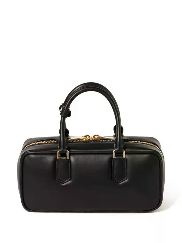 Miu Miu Arcadie Leather Bag - Black