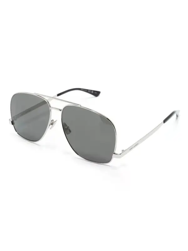 Saint Laurent Leon Pilot-frame Sunglasses