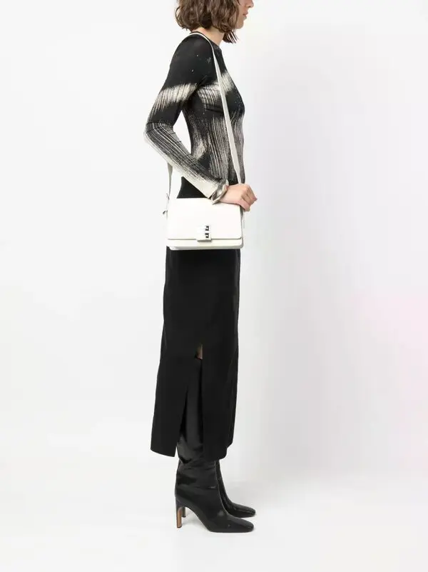 Givenchy Medium 4g Leather Crossbody Bag - Neutrals