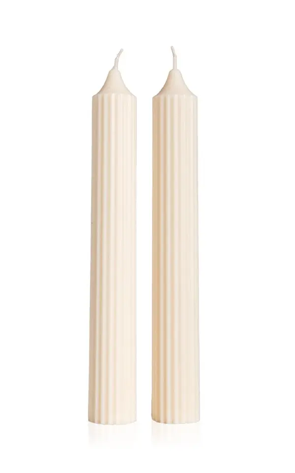 ELUWA STUDIO Yondo Taper Candle Set - Ivory