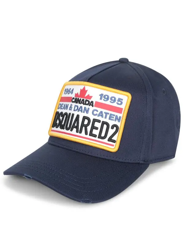 Dsquared2 Technical Fabric Baseball Cap - Blue