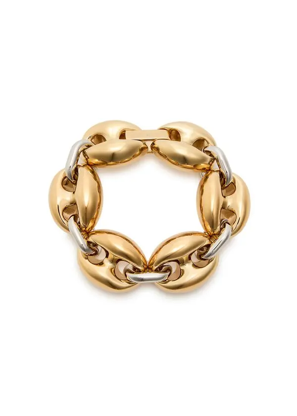 Rabanne Two-tone Chain Bracelet - Gold