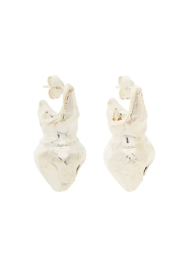 ALIGHIERI The Vessel Of Offerings Drop Earrings - Silver