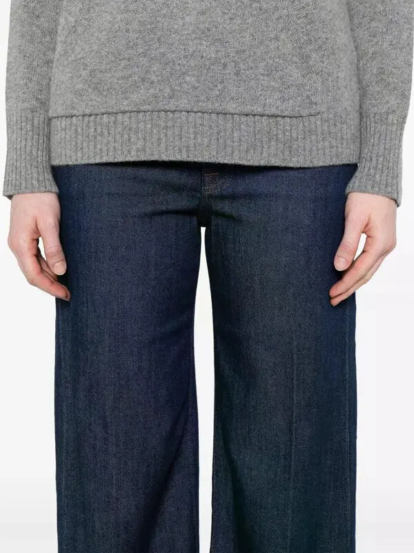 7 For All Mankind Five-pocket Straight Leg Jeans