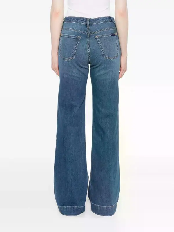 7 For All Mankind Stretch-cotton Jeans