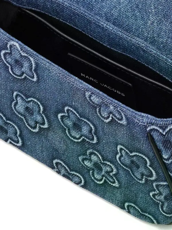 Marc Jacobs Puffy Daisy Denim Clover Shoulder Bag