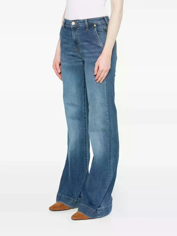 7 For All Mankind Stretch-cotton Jeans