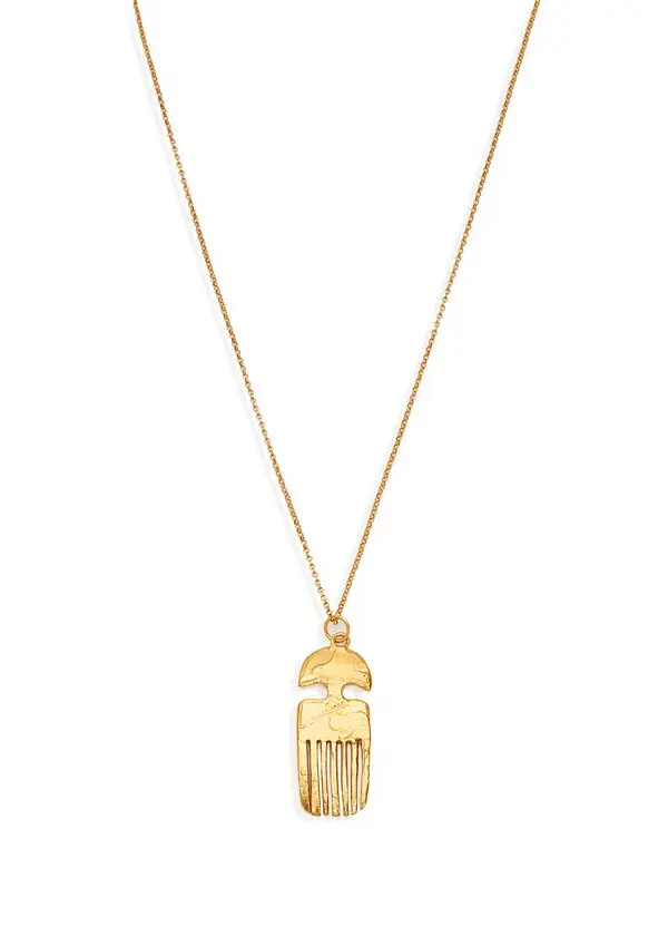 ALIGHIERI The Vanity Comb Necklace - Gold
