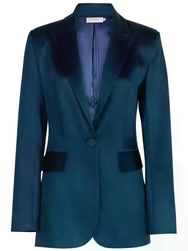 Silvia Tcherassi Rebeca Floral-embroidered Blazer