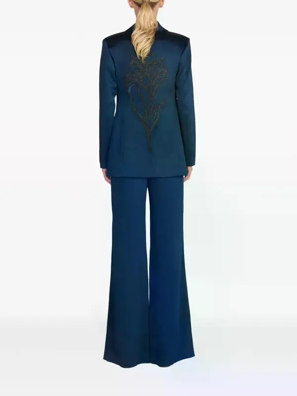 Silvia Tcherassi Rebeca Floral-embroidered Blazer