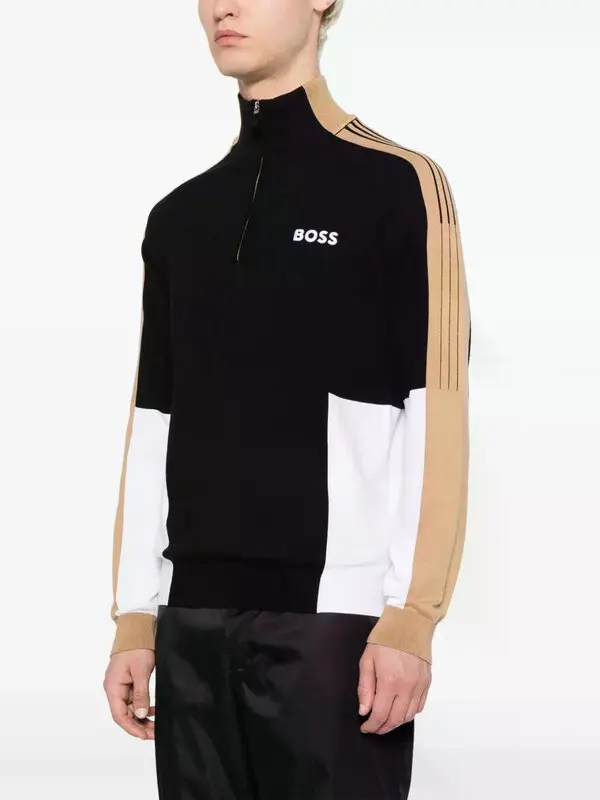 BOSS Zolkar Colour-block Sweatshirt