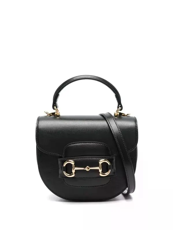 Gucci Mini Horsebit 1955 Tote Bag - Black