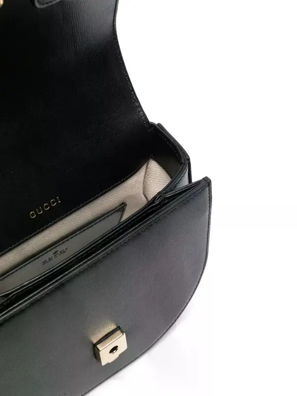 Gucci Mini Horsebit 1955 Tote Bag - Black