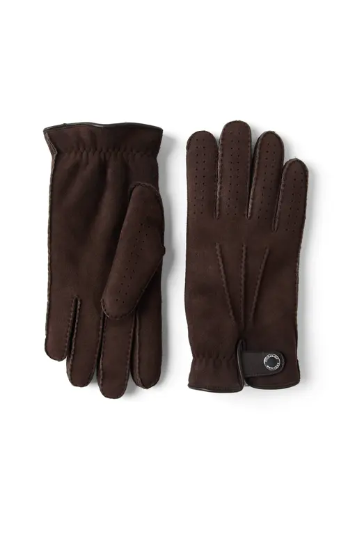 Brunello Cucinelli Shearling Gloves - Brown