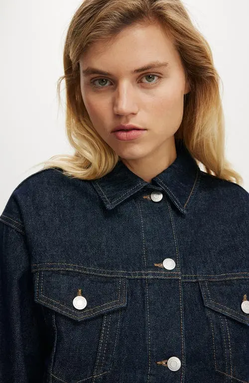 COTTON ON 91 Denim Jacket - Shutter Blue