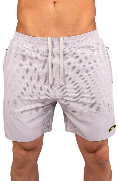 MACEOO Perforated Training Shorts - Grey