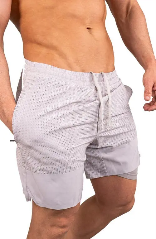 MACEOO Perforated Training Shorts - Grey