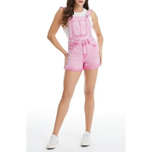 BAYEAS Anna Short Overalls - Pink