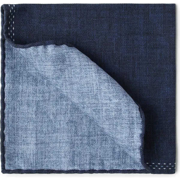 Brunello Cucinelli Silk Pocket Square - Night