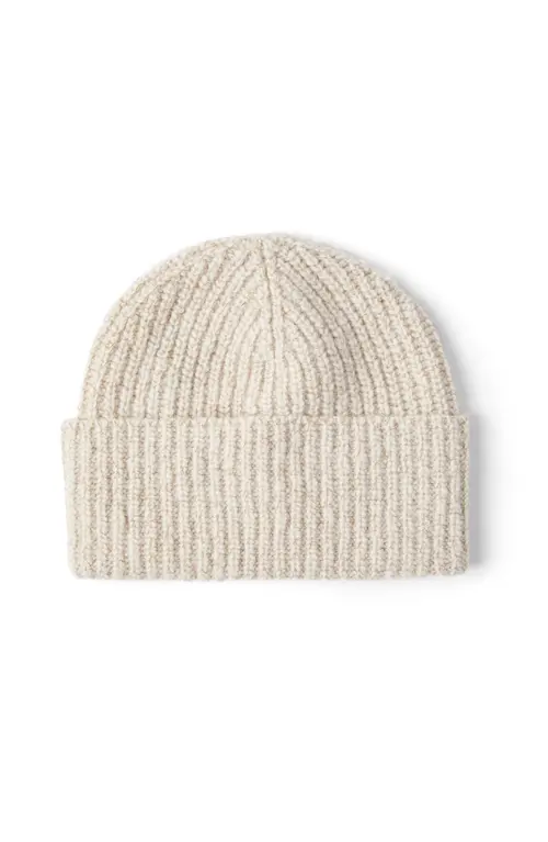 Brunello Cucinelli Knit Beanie - Ecru