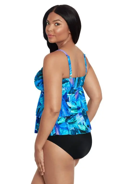 TRIMSHAPER Rylee V-neck Tankini Swimsuit Top