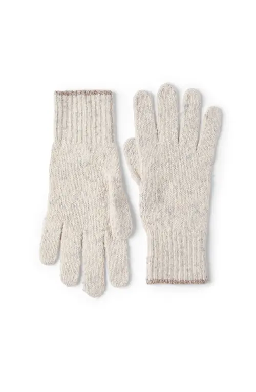 Brunello Cucinelli Knit Gloves - Pearl