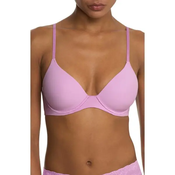 Natori Soft Focus Comfort Underwire Convertible Demi Bra - Calla Lily