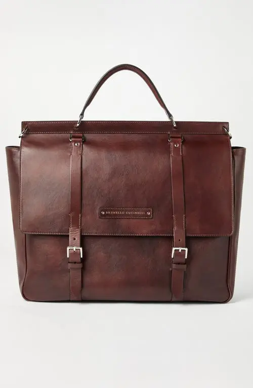 Brunello Cucinelli Calfskin Briefcase