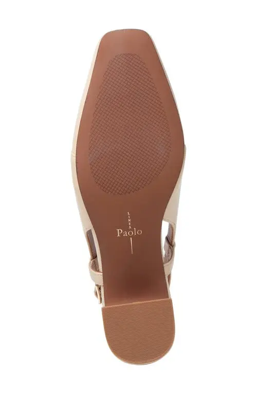 Linea Paolo Cirilla Loafer Pump - Natural