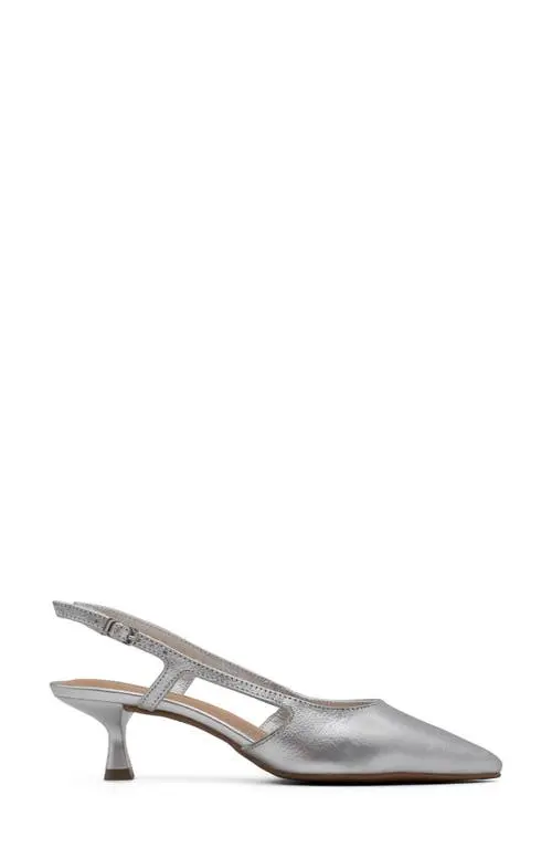 BOTTERO Botolivia Legacy Pointed Toe Slingback Pump - Prata