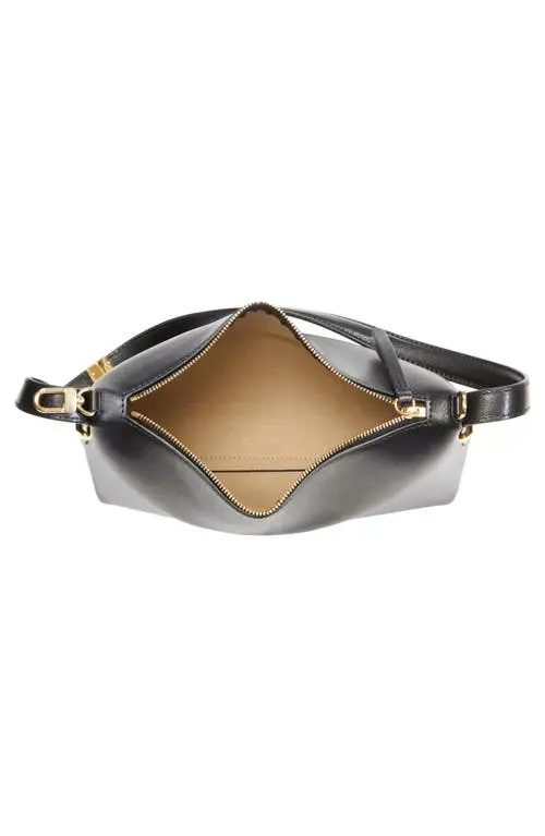 TOTEME Scoop Leather Clutch - Black