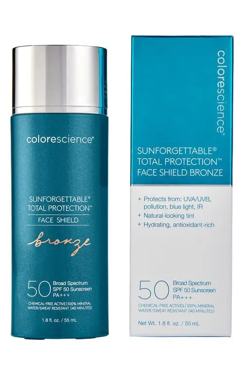 COLORESCIENCE Sunforgettable® Total Protection Face Shield Bronze Spf 50 Sunscreen - No Color